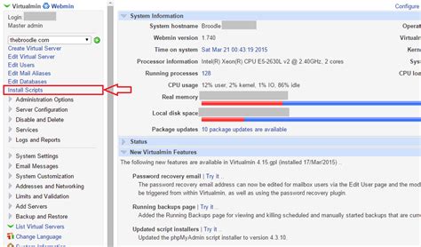 How To Install Squirrelmail Webmail In Virtualminwebmin