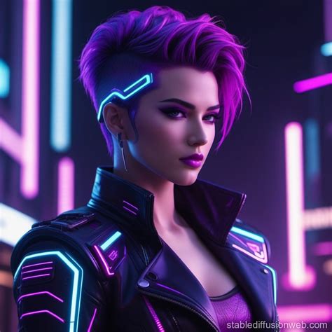 Davids Cyberpunk World Stable Diffusion Online