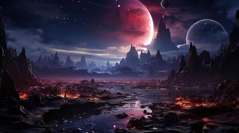 Premium Photo Galaxy Theme Background