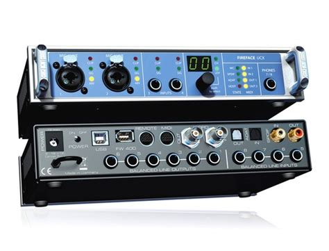 Rme Fireface Ucx Usb 2 0 Audio Interface Ranked 14 In Audio Interfaces Equipboard