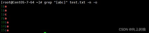 linux中grep详解 linux grep csdn博客