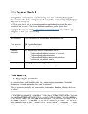 Enhance Your Presentation Skills Through Speech Structure Course Hero