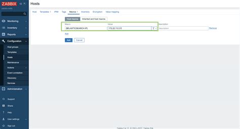 配置 Zabbix Server 监控 Elk 集群 公有云文档中心