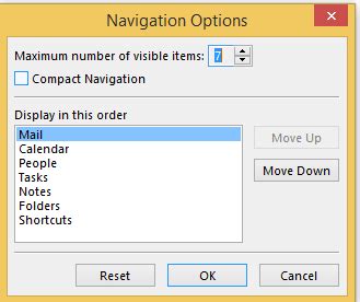 Outlook 2013 Compact View How To 4iT