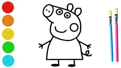 Малюнок Свинка Пеппа Як Намалювати Свинку Пеппу Youtube