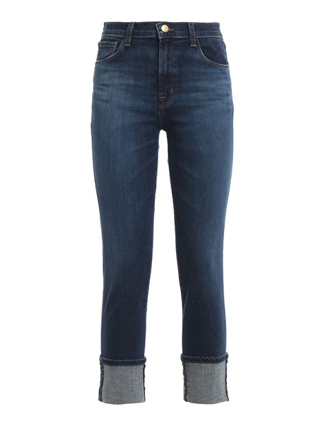 Straight Leg Jeans J Brand Ruby 30 High Rise Cigarette Jeans