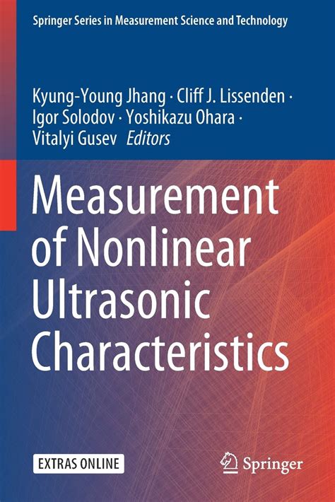Measurement Of Nonlinear Ultrasonic Characteristics Springer Series In Measurement Science And