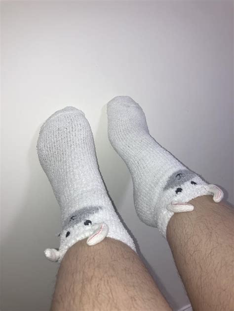 Cold Again Today 💙 Do You Like My Cute Socks R Giantessfeet