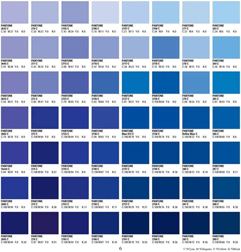 蓝色色卡 花瓣网