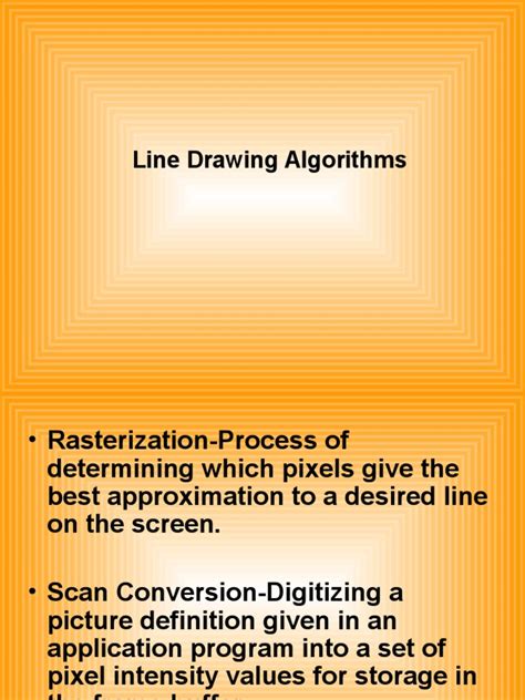 Mod 2 Dda Line Drawing Algorithm Pdf Line Geometry Cartesian