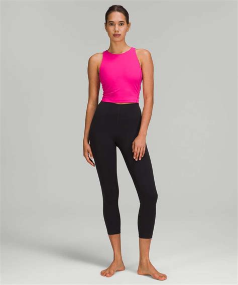 Lululemon Align High Neck Tank Top Sonic Pink Lulu Fanatics