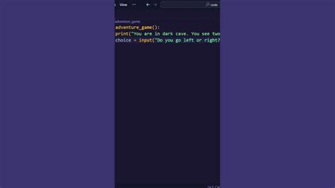 Text Based Adventure Game In Python And Python Programming Youtube