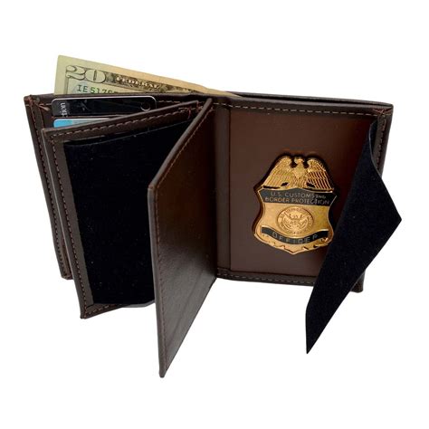 Cbp Badge Wallet Border Patrol Badge Wallet Dhs Badge Wallet Cbpo Badge Wallet