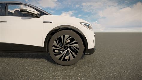 Volkswagen Id4 2023 3d Model By Alphagroup