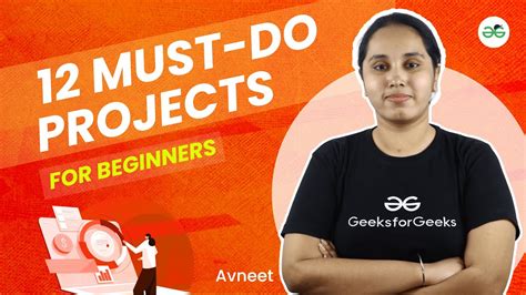 12 Must Do Projects For Beginners Geeksforgeeks School Youtube
