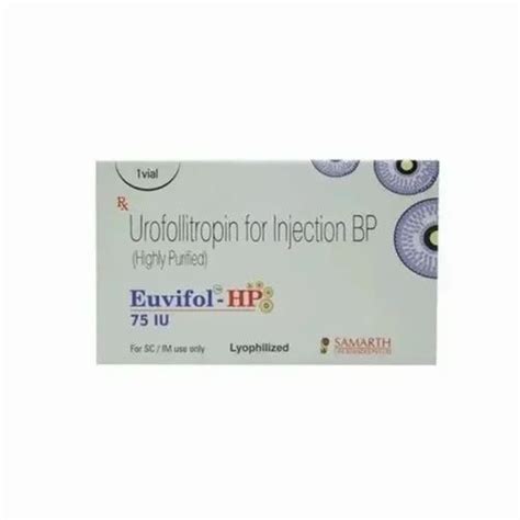 Euvifol Hp 150 Iu Inection 1000iu Packaging Type Box At Rs 1200