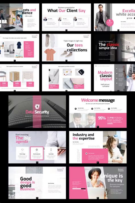 Data Security Powerpoint Template Masterbundles