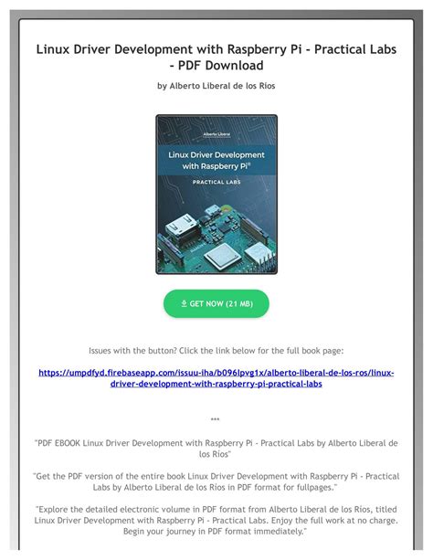 Pdf Ebook Linux Driver Development With Raspberry Pi Practical Labs