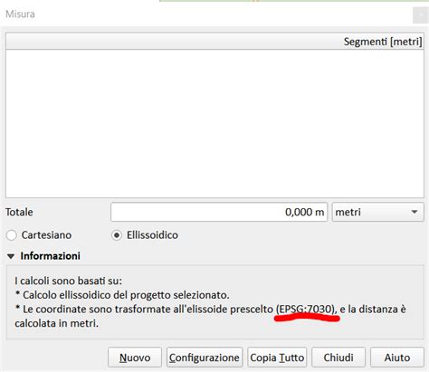 Measurements Qgis Measure Tool How To Edit Default Sr On Ellipsoidal Method Geographic
