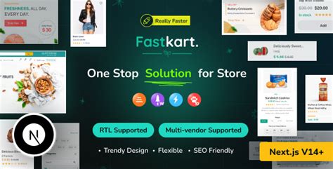 Fastkart Single Or Multivendor Ecommerce With React Next JS Laravel