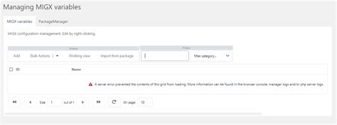 Migx Requested Processor Not Found Error Js Extras Modx Community