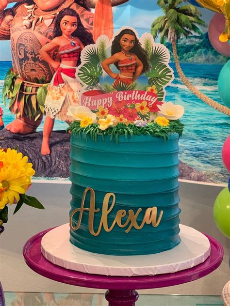 15 Beautiful Moana Birthday Cake Ideas Artofit