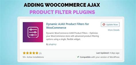 How To Add A Woocommerce Ajax Product Filter Plugin To Your Store