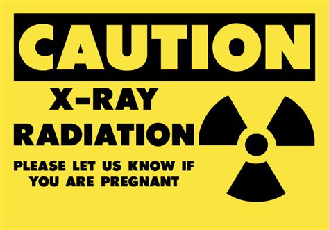 X Ray Radiation Symbol