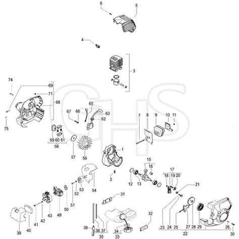 Mcculloch Premio Btx 2007 05 Engine Parts Diagram Ghs