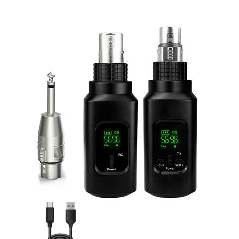 Jual Professional Uhf Wireless Microphone Converter Wireless System Xlr Transmitter And Receiver