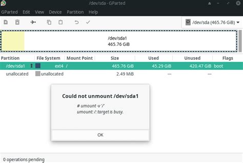 I Have To Create Partition To Dual Boot Manjaro With Ubuntu I Am Using Gparted To Create