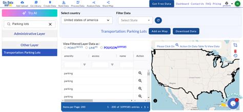 download parking lots data in shapefile kml mid 15 gis formats using gis data by mapog