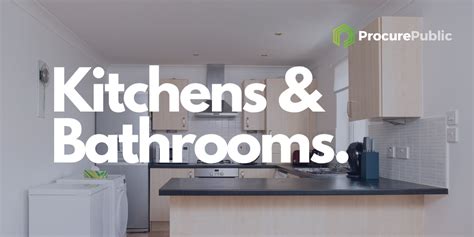 Kitchens And Bathrooms Framework 2025 Procurepublic