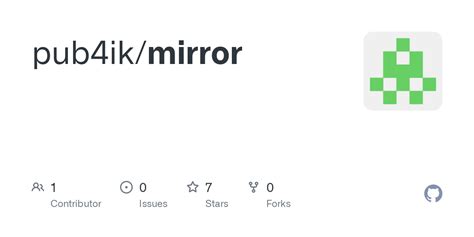 GitHub Pub Ik Mirror