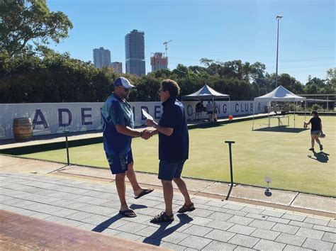 Congratulations To Corey Wedlock Adelaide Bowling Club Facebook
