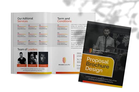 Brochure And Capability Statement Design Behance