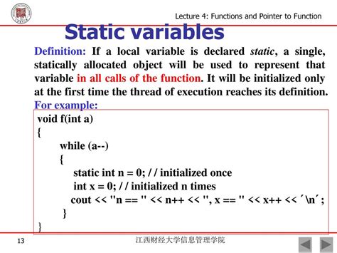 Lecture 4 Functions And Pointer To Function Ppt Download