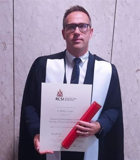 Izr Prof Dr Mirko Prosen Prejel Eno Najprestižnejših Poklicnih Kvalifikacij Fakulteta Za