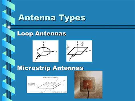 ppt antenna types and applications powerpoint presentation free