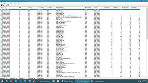 TCPView Shows Multiple System Process Network Connections Windows Forums