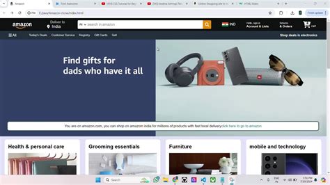 Raghu Raj On Linkedin Webdevelopment Frontend Html Css Amazon