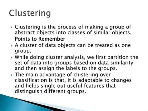 Clustering In Data Mining Data Mining Ppt