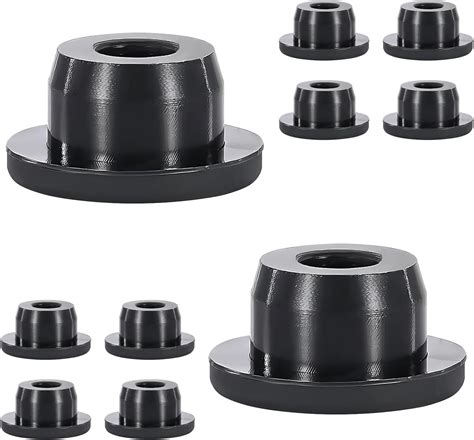 Qrity Pack Of 10 Silicone Hole Plugs Silicone Insert Plugs Cover Caps For Drill Holes
