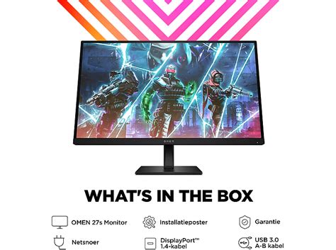 HP OMEN 27S 68,58CM 27 Zoll Full-HD Gaming Monitor (1 ms Reaktionszeit ...