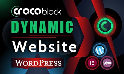 Build Dynamic Wordpress Website Design By Crocoblock Elementor Pro