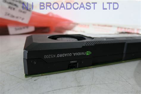 Nvidia Quadro K5200 Graphics Card Ni Broadcast Ltd Nvidia Quadro K5200 Graphics Card Ni Broadcast Ltd