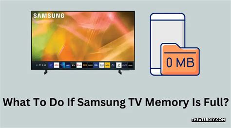What To Do If Samsung TV Memory Is Full