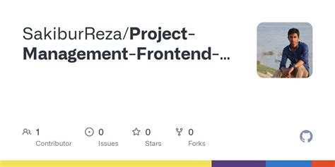 Github Sakiburrezaproject Management Frontend React