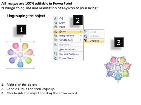 Marketing Diagram Circle Proces Step Business Cycle Diagram