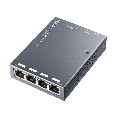 Cudy 6 Port Ethernet Plus 4 Port Gigabit Poe Unmanaged Switch Chaos Computers